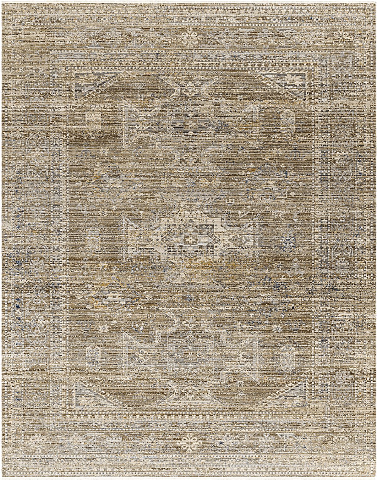 Elsinore Amber Beige,Yellow Polyester Fabric Rug | Rooms to Go