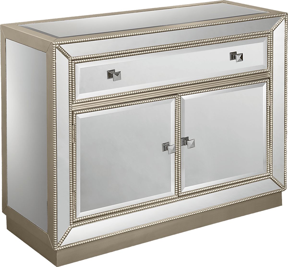 Elsinore Champagne Colors Accent Cabinet | Rooms to Go