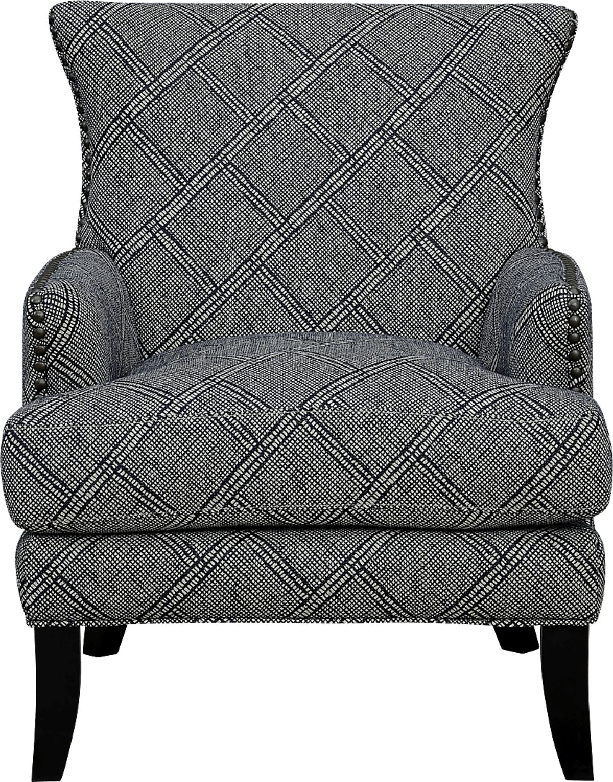 Elvedon Indigo Blue Polyester Fabric Accent Chair | Rooms to Go