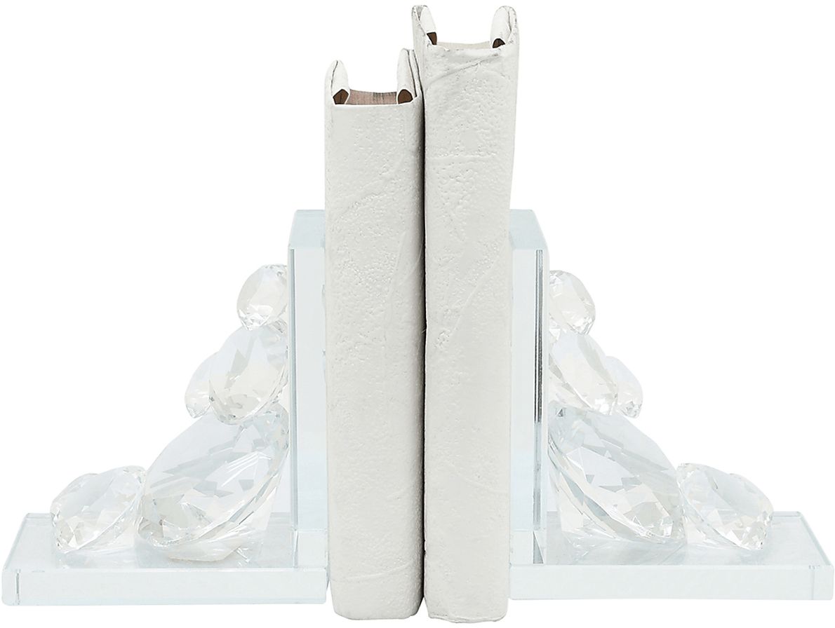 Elvind Clear Bookend - Rooms To Go