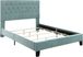 Emeline Light Blue Queen Upholstered Bed - Rooms To Go