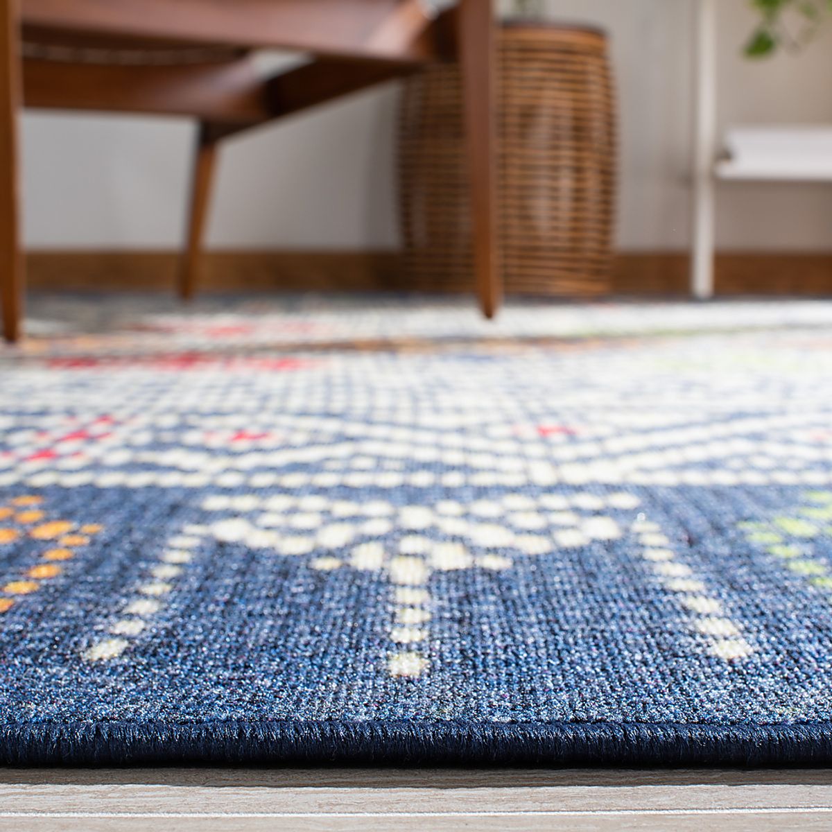 Emiku Blue,Multi Rugs | Rooms to Go