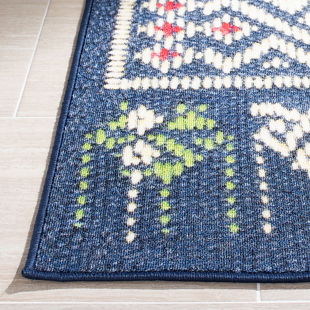Emiku Blue,Multi Rugs | Rooms to Go