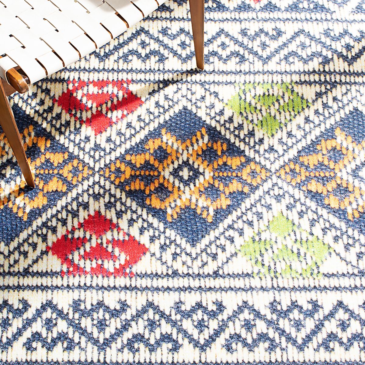 Emiku Blue,Multi Rugs | Rooms to Go