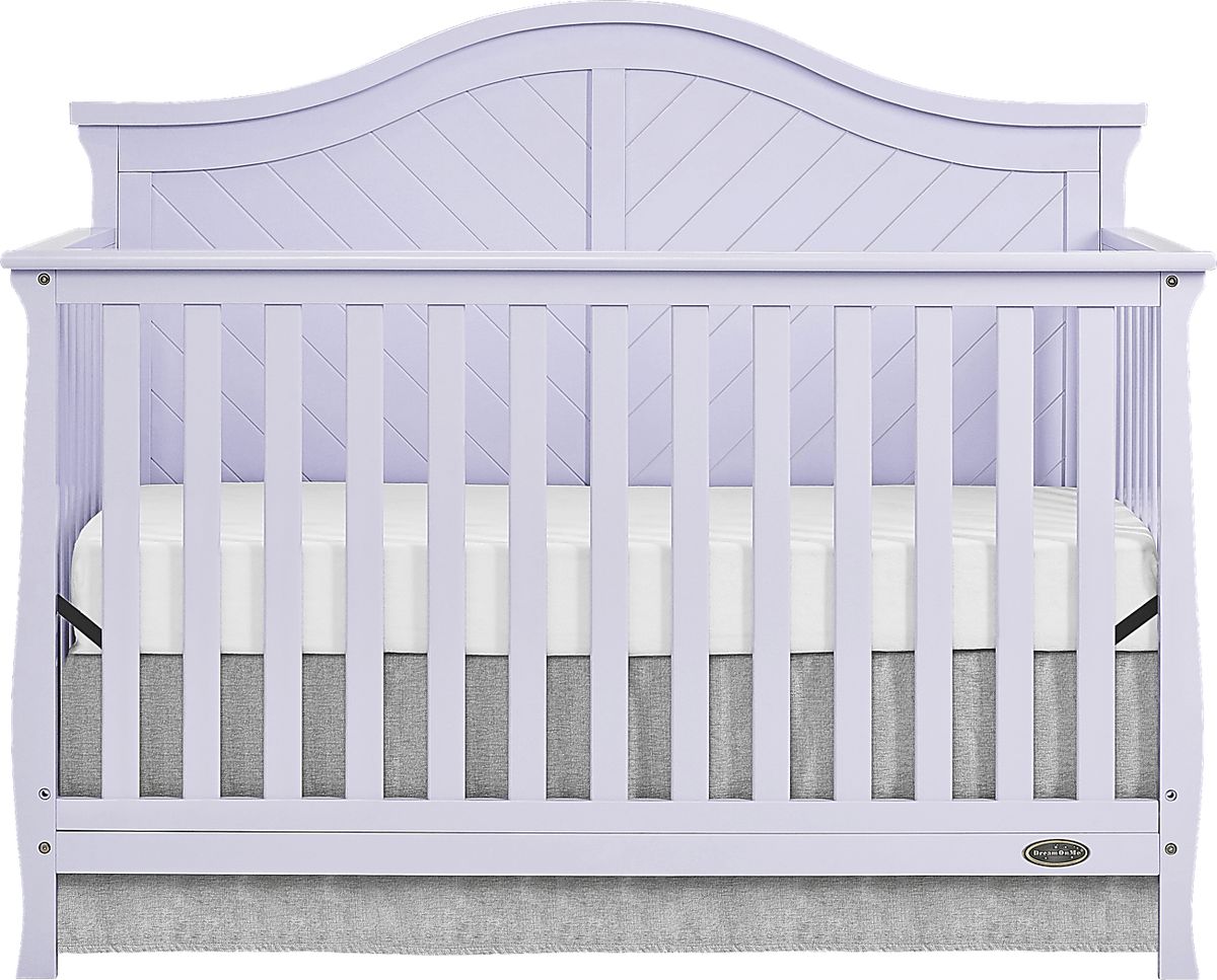 Emmiline Lilac Colors Crib | Rooms to Go
