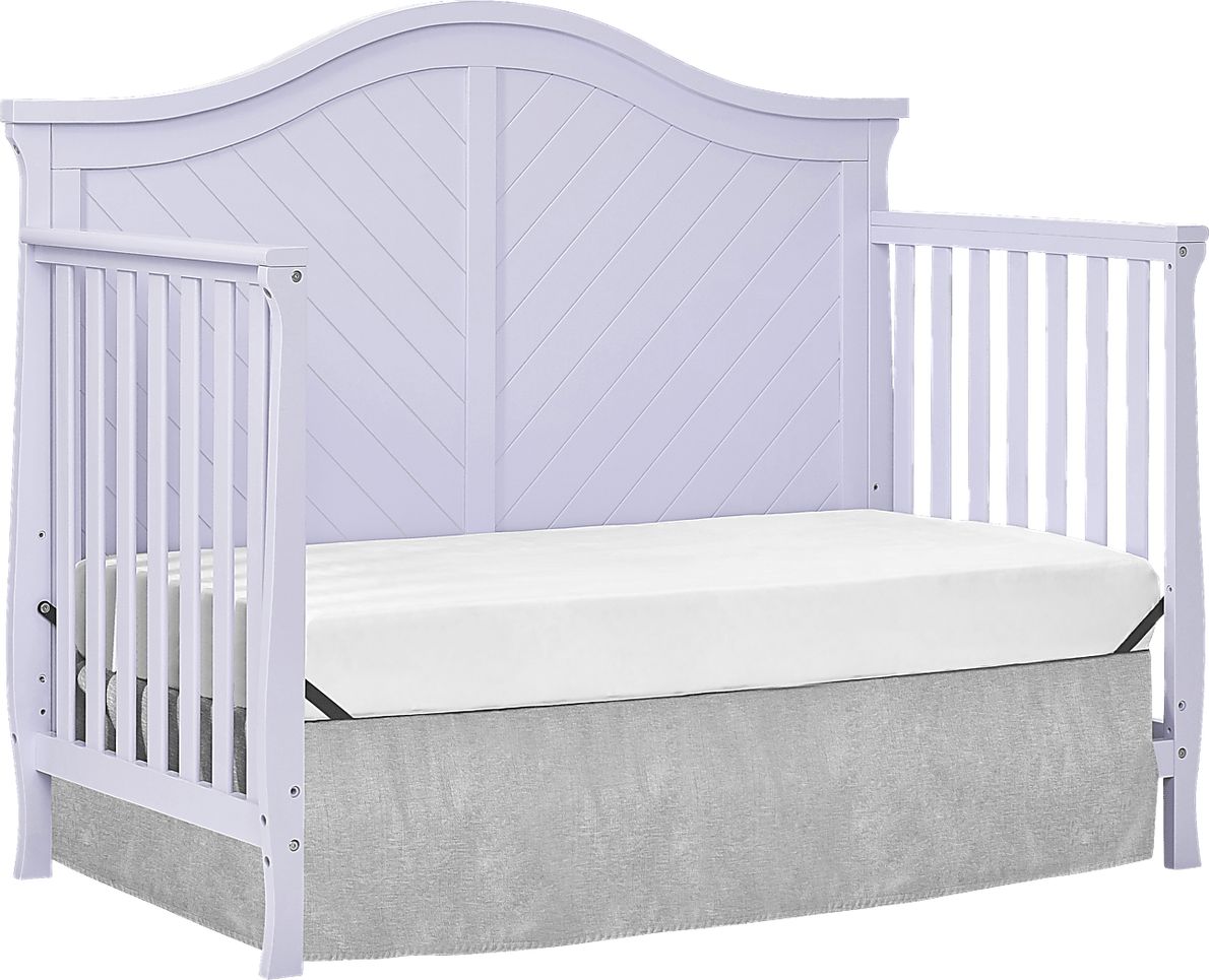Emmiline Lilac Convertible Crib - Rooms To Go