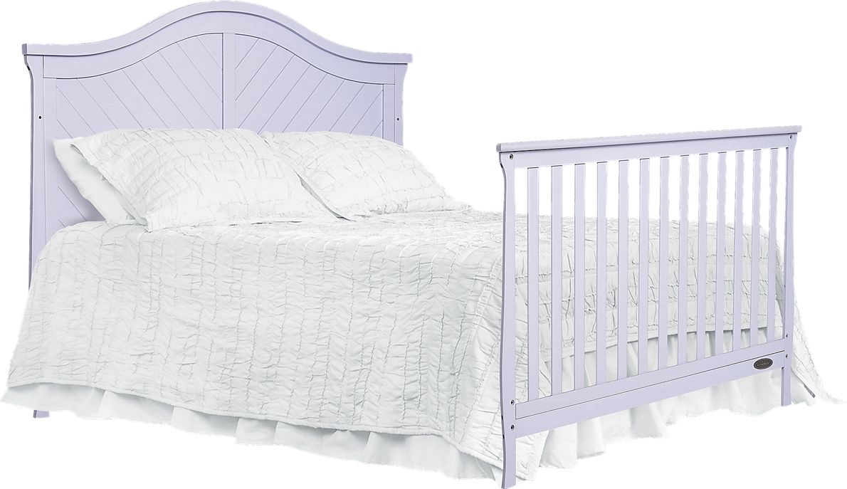 Emmiline Lilac Convertible Crib - Rooms To Go