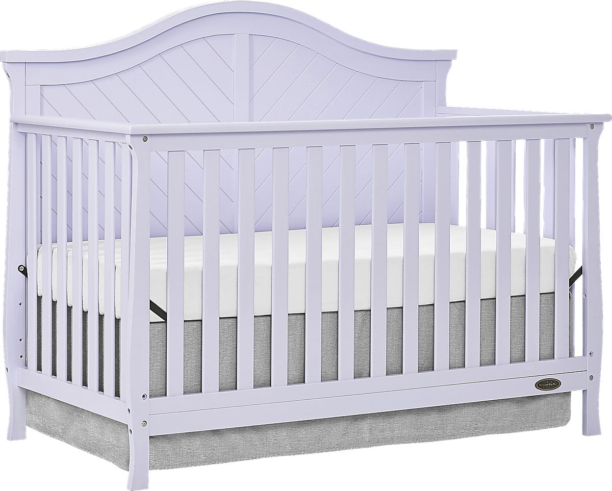 Emmiline Lilac Colors Crib | Rooms to Go