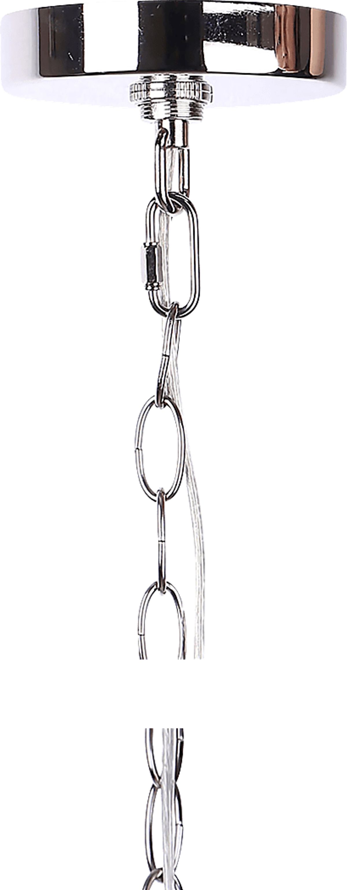 Emory Gate Chrome Gray Pendant | Rooms to Go