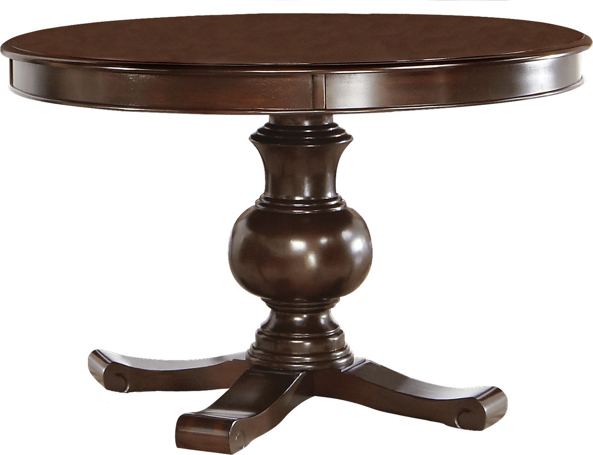 Emory Heights Brown Dark Wood Dining Table | Rooms to Go
