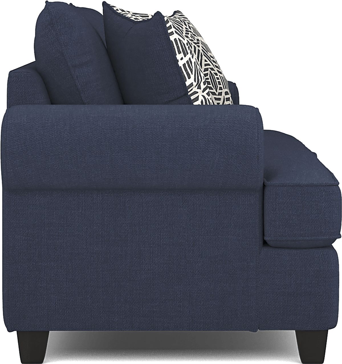 Emsworth Navy Blue Textured Sofa | Rooms to Go