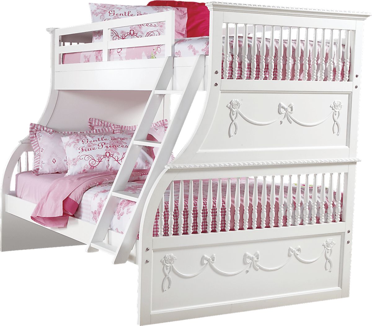 Enchanted Tower White 6 Pc Bunk Bed | Rooms to Go