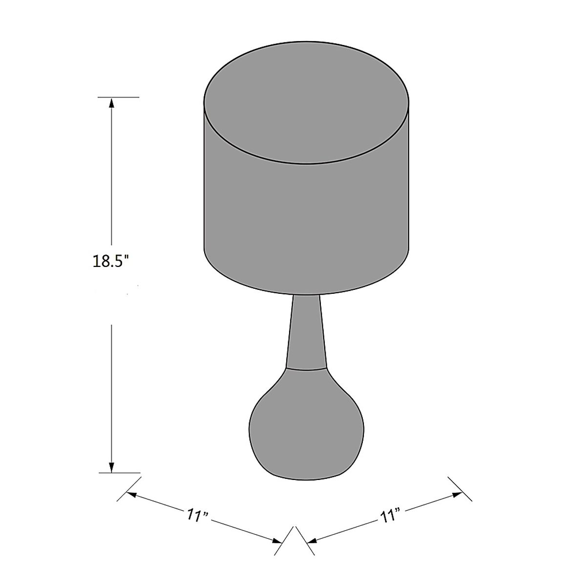 Encina Street White Table Lamp | Rooms to Go