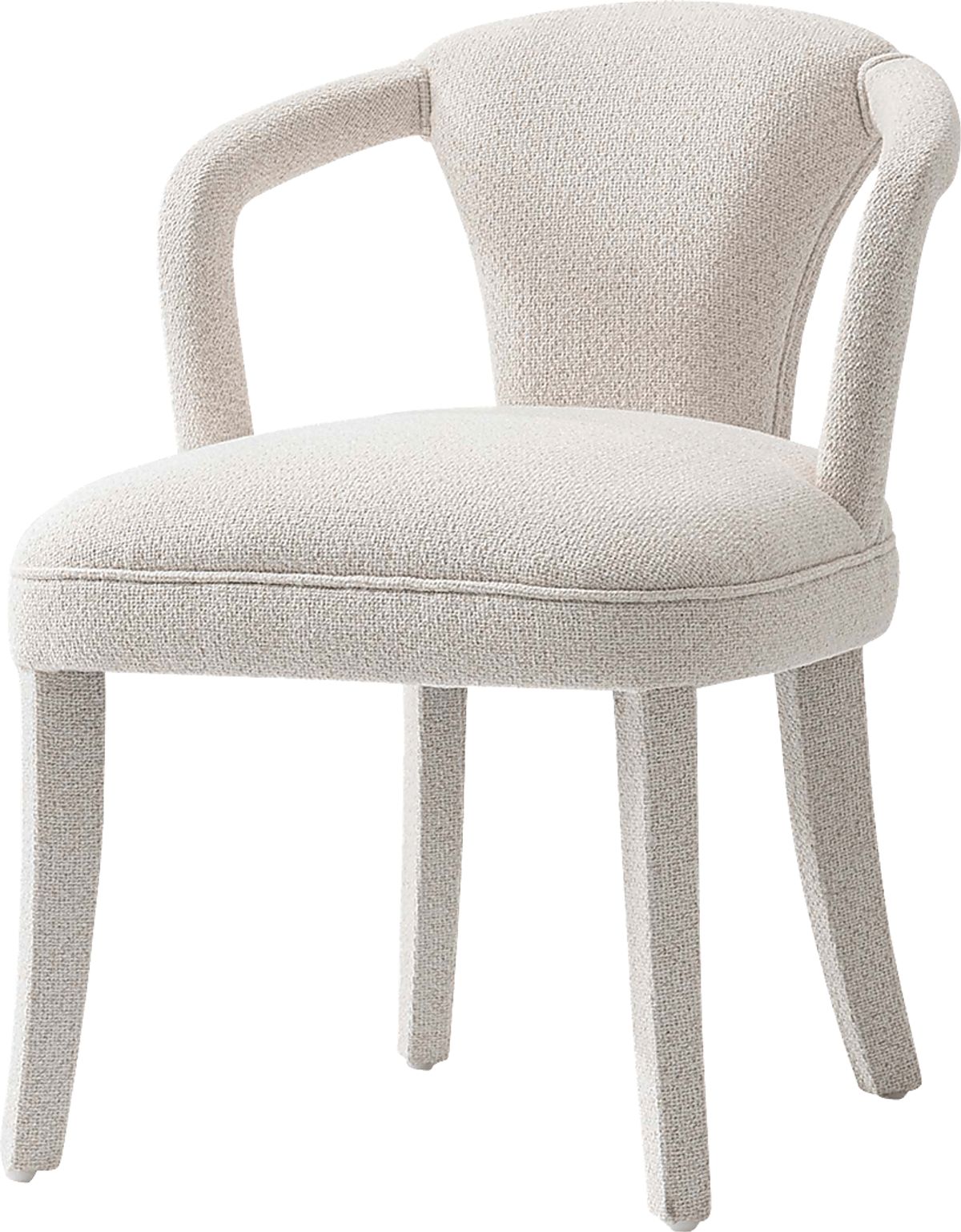 Enramada Ivory Beige Tweed Arm Chair | Rooms to Go