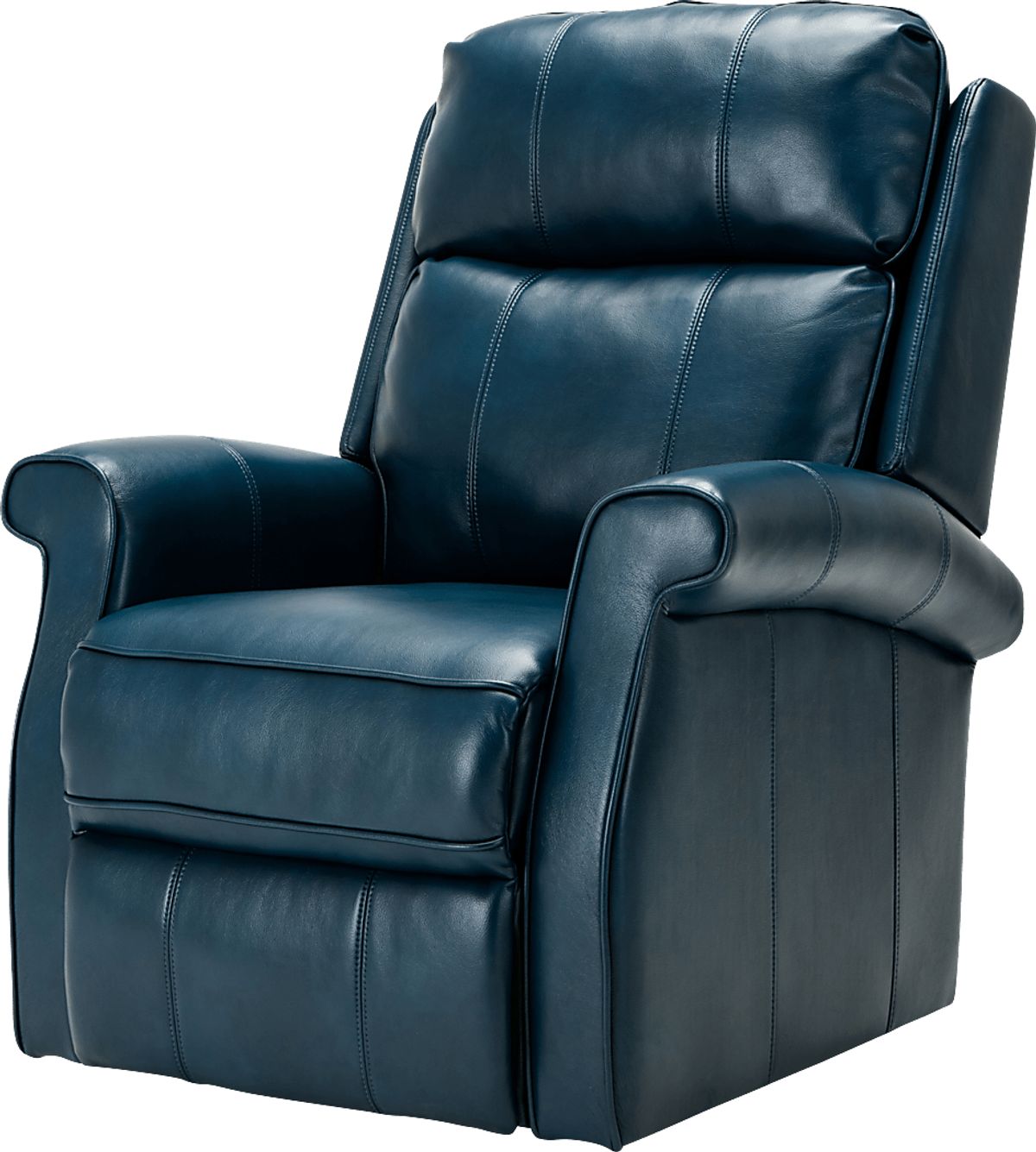 Enright Blue Polyester,Polyurethane Fabric Power Recliner | Rooms to Go