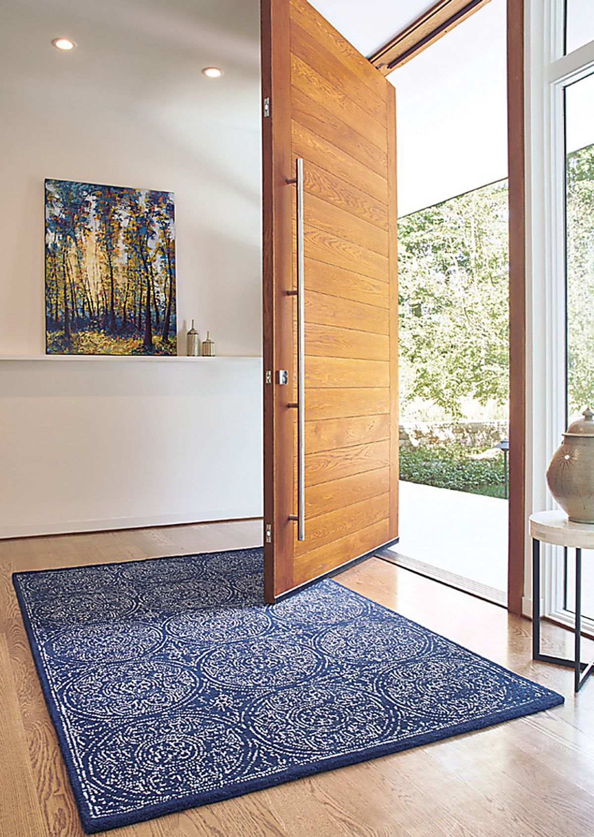 Epware Indigo Blue Rugs | Rooms to Go