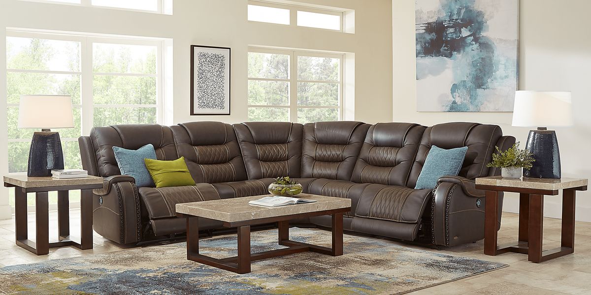 Eric Church Highway To Home Headliner Brown Leather 5 Pc Power ...