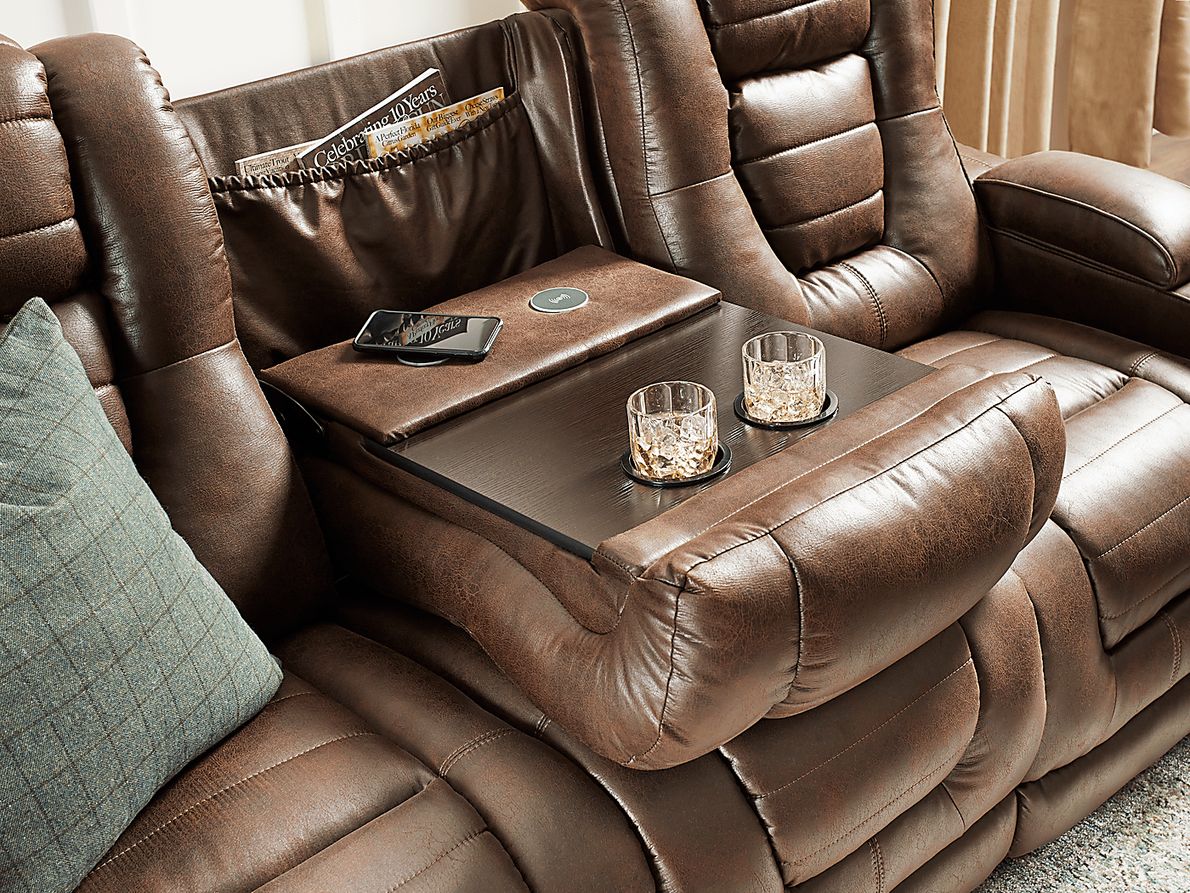 Eric Church Highway To Home Chief Brown 2 Pc Living Room with Dual ...