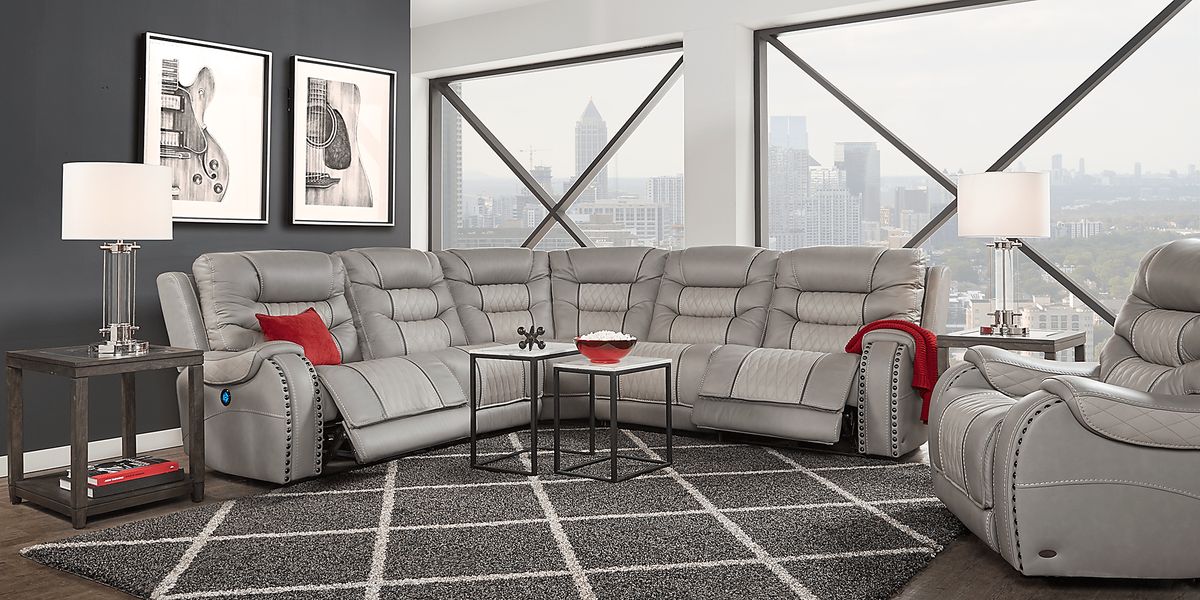 Eric Church Highway To Home Headliner Gray Leather 5 Pc Dual Power ...