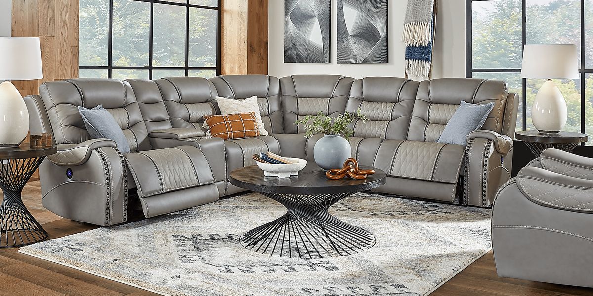 Eric Church Highway To Home Headliner Gray Leather 6 Pc Dual Power ...