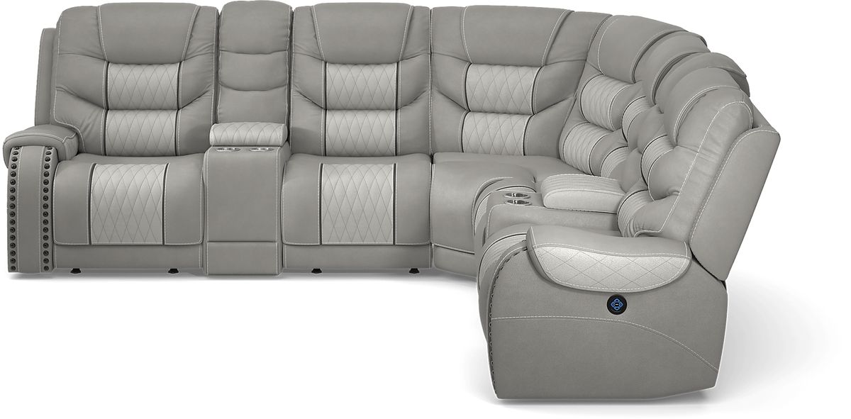 Eric Church Highway To Home Headliner Gray Leather 7 Pc Dual Power ...