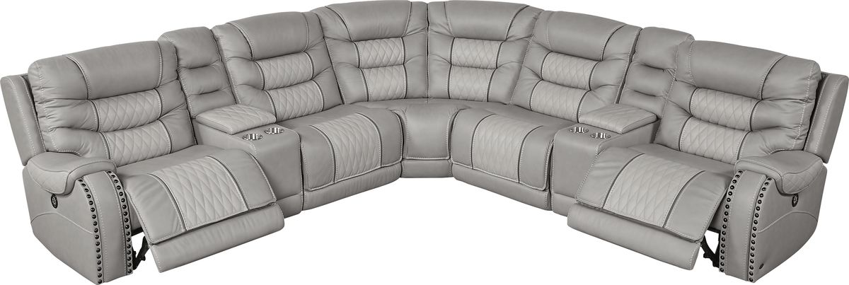 Eric Church Highway To Home Headliner Gray Leather 7 Pc Dual Power ...
