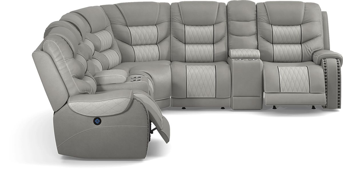 Eric Church Highway To Home Headliner Gray Leather 7 Pc Dual Power ...