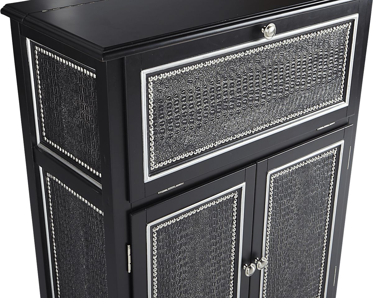 Eric Church Highway To Home Silverton Sound Graphite Black Wine Cabinet ...