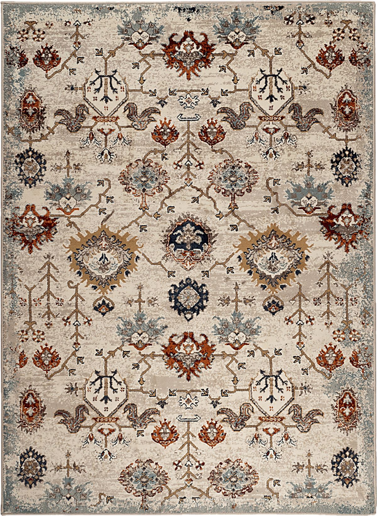 Escester Beige Rugs | Rooms to Go