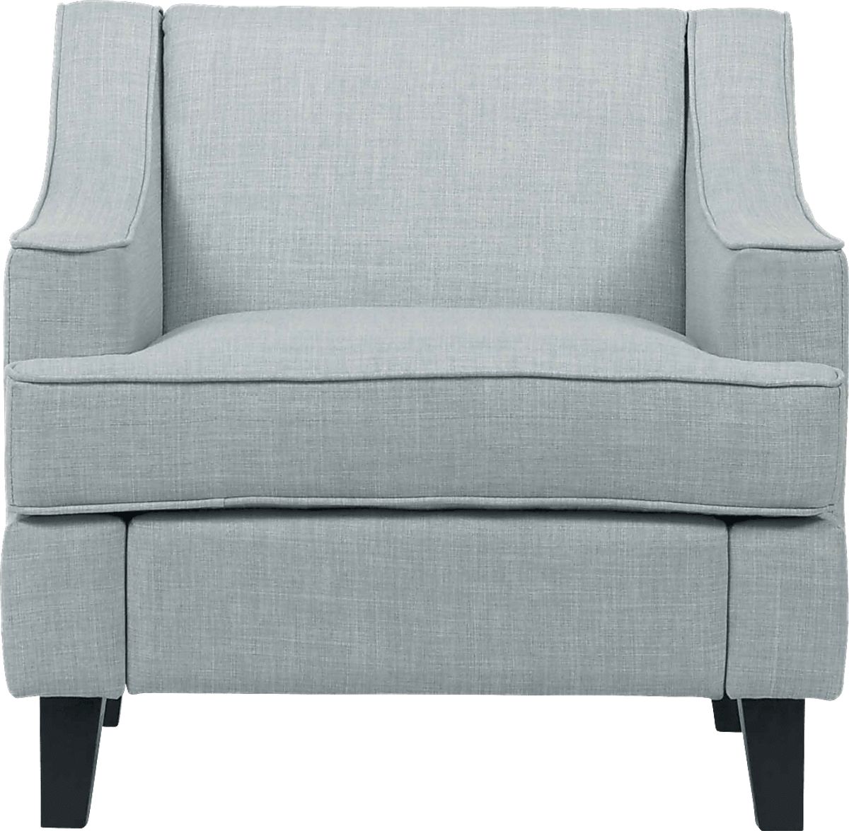 Estabrook Sky Blue Linen Fabric Accent Chair | Rooms to Go