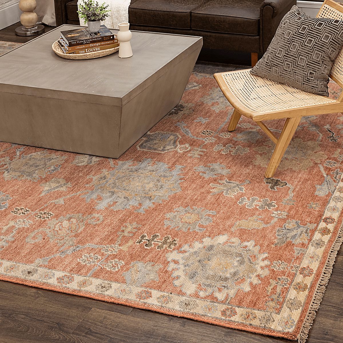 Estless Rust Red Rugs | Rooms to Go