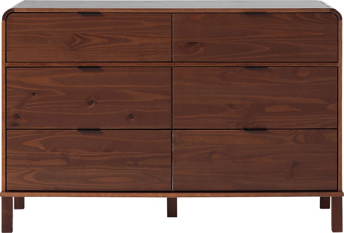 Ettenmore Brown Dark Wood Dresser | Rooms to Go