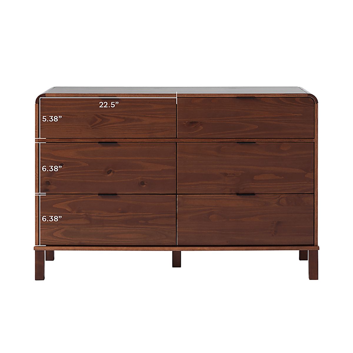 Ettenmore Brown Dark Wood Dresser | Rooms to Go