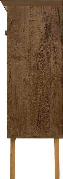 Eula Brown Dark Wood Buffet | Rooms to Go