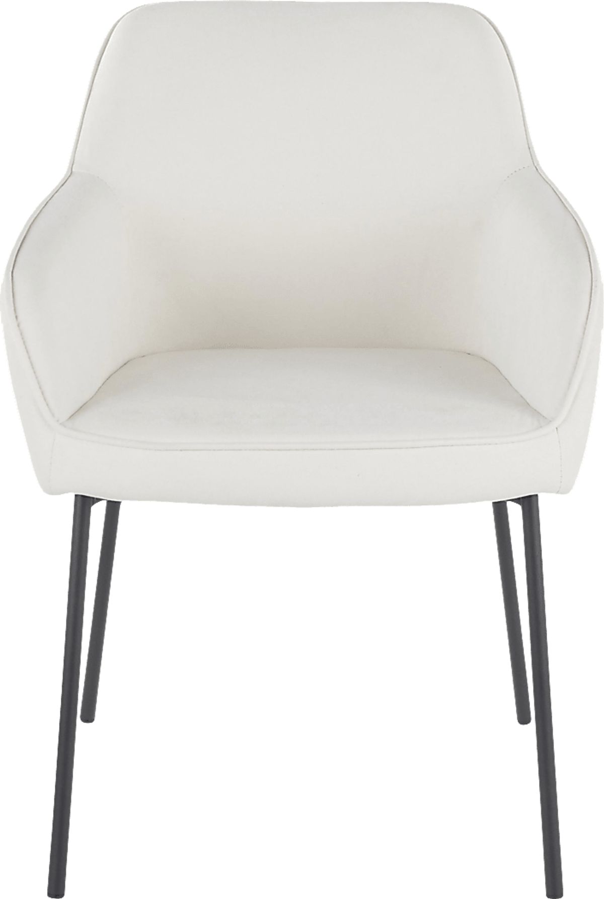 Evarts Cream Colors,Light Wood,White Accent Chair, Set Of 2 | Rooms to Go