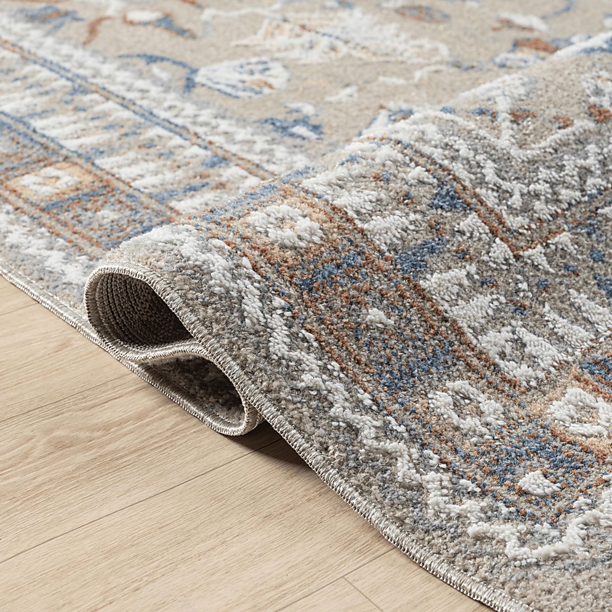 Jakue Beige,Rust Beige,Red Rugs | Rooms to Go