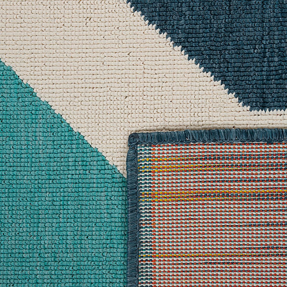 Karlisle Aqua,Multi Blue,Multi Outdoor Rugs | Rooms to Go