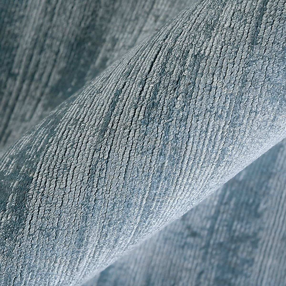 Evita Light Blue Viscose Rug | Rooms to Go
