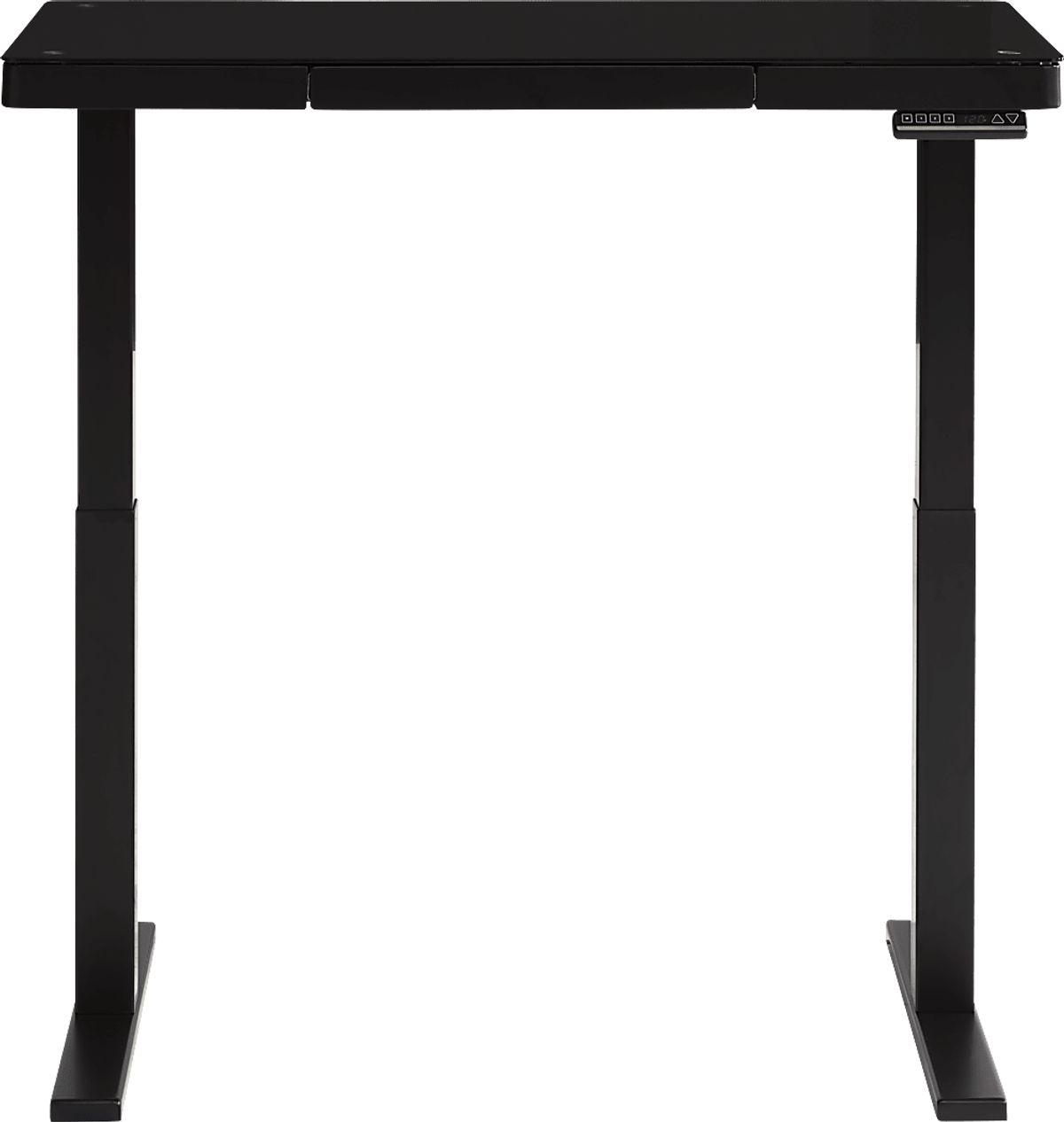 Exeter Place Black Black,Colors Adjustable Desk | Rooms to Go