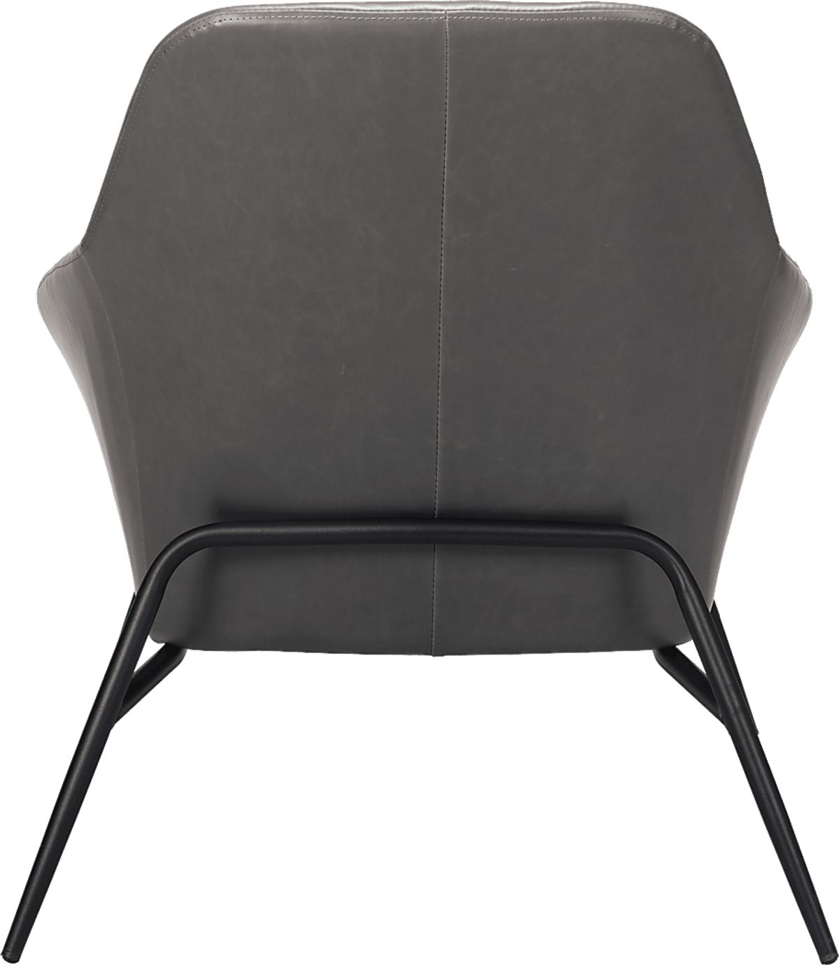Exetor Gray Polyurethane Fabric Accent Chair | Rooms to Go