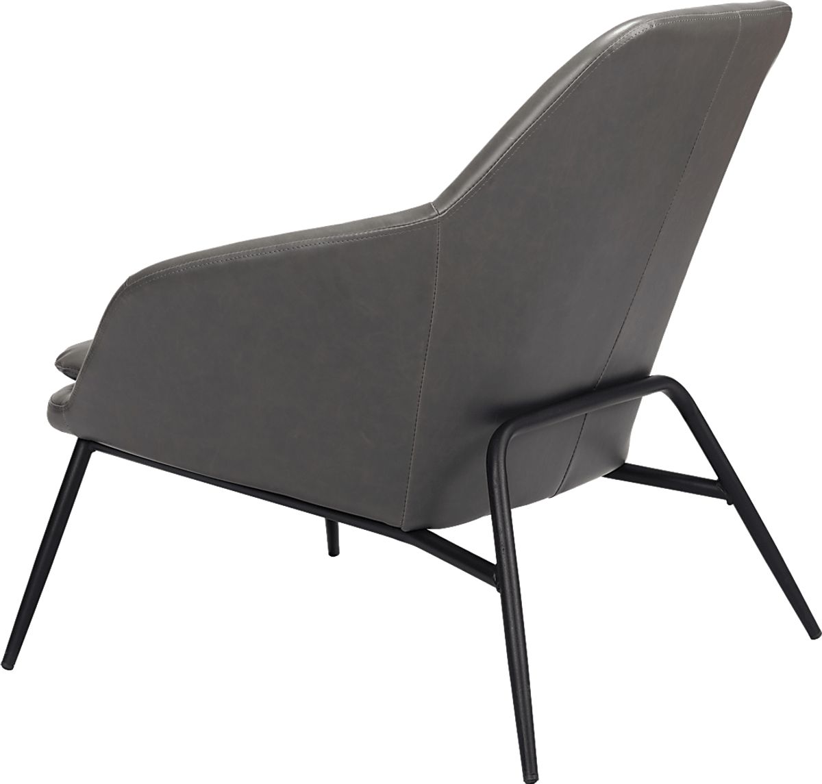 Exetor Gray Polyurethane Fabric Accent Chair | Rooms to Go