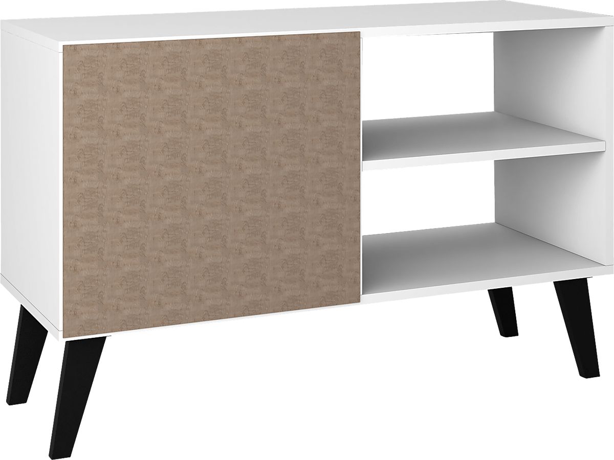Exmore White Colors,White 35.5" Console | Rooms to Go