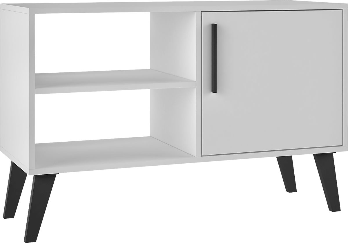 Exmore White Colors,White 35.5" Console | Rooms to Go