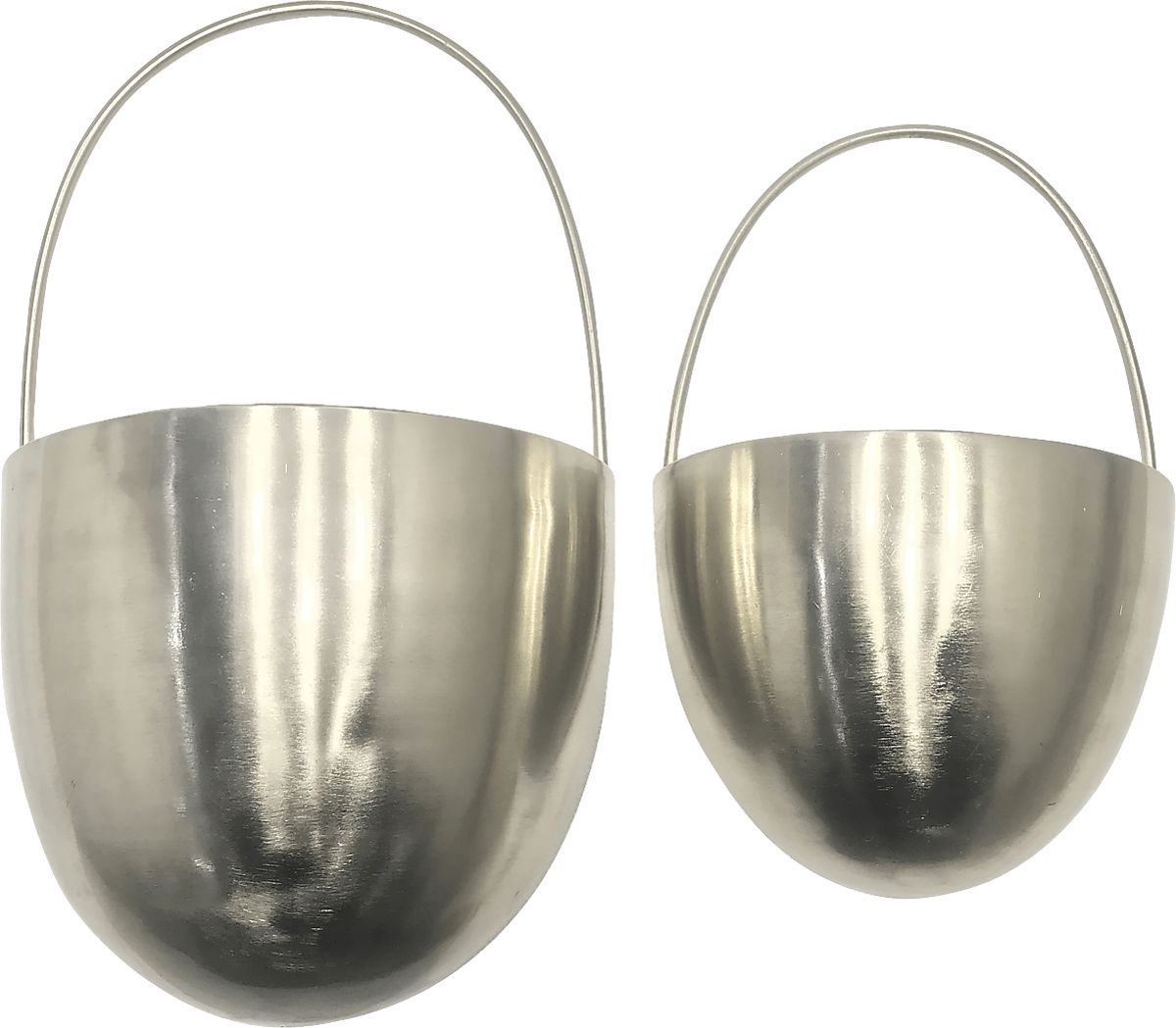 Eyrre Silver Gray Planter, Set Of 2 | Rooms to Go