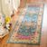 Fairview Spring Blue Polypropylene Fabric Rug - Rooms To Go