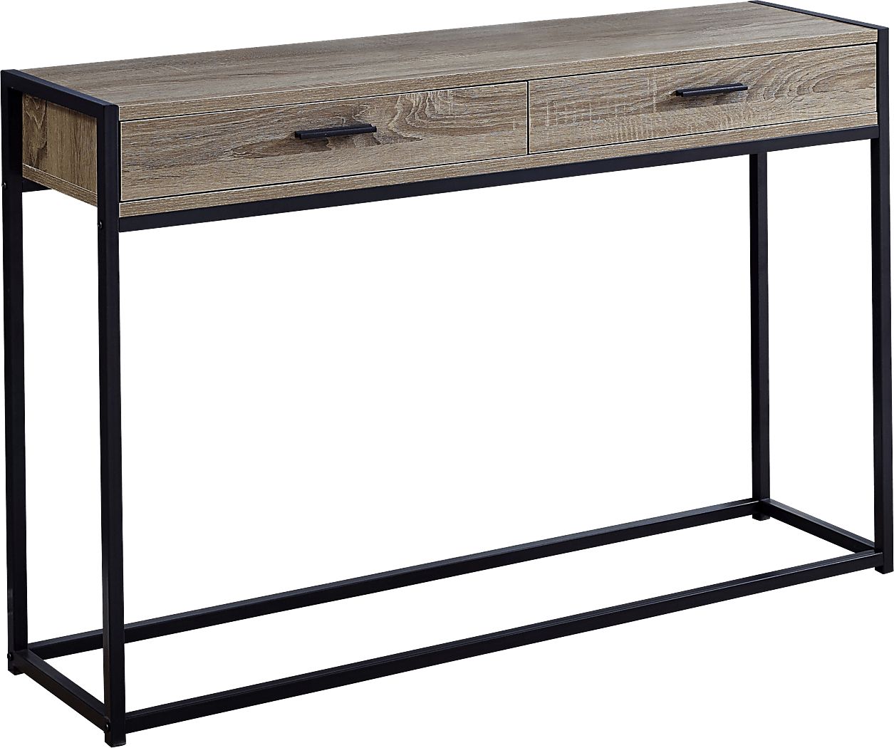 Fairwin Taupe Console Table - Rooms To Go