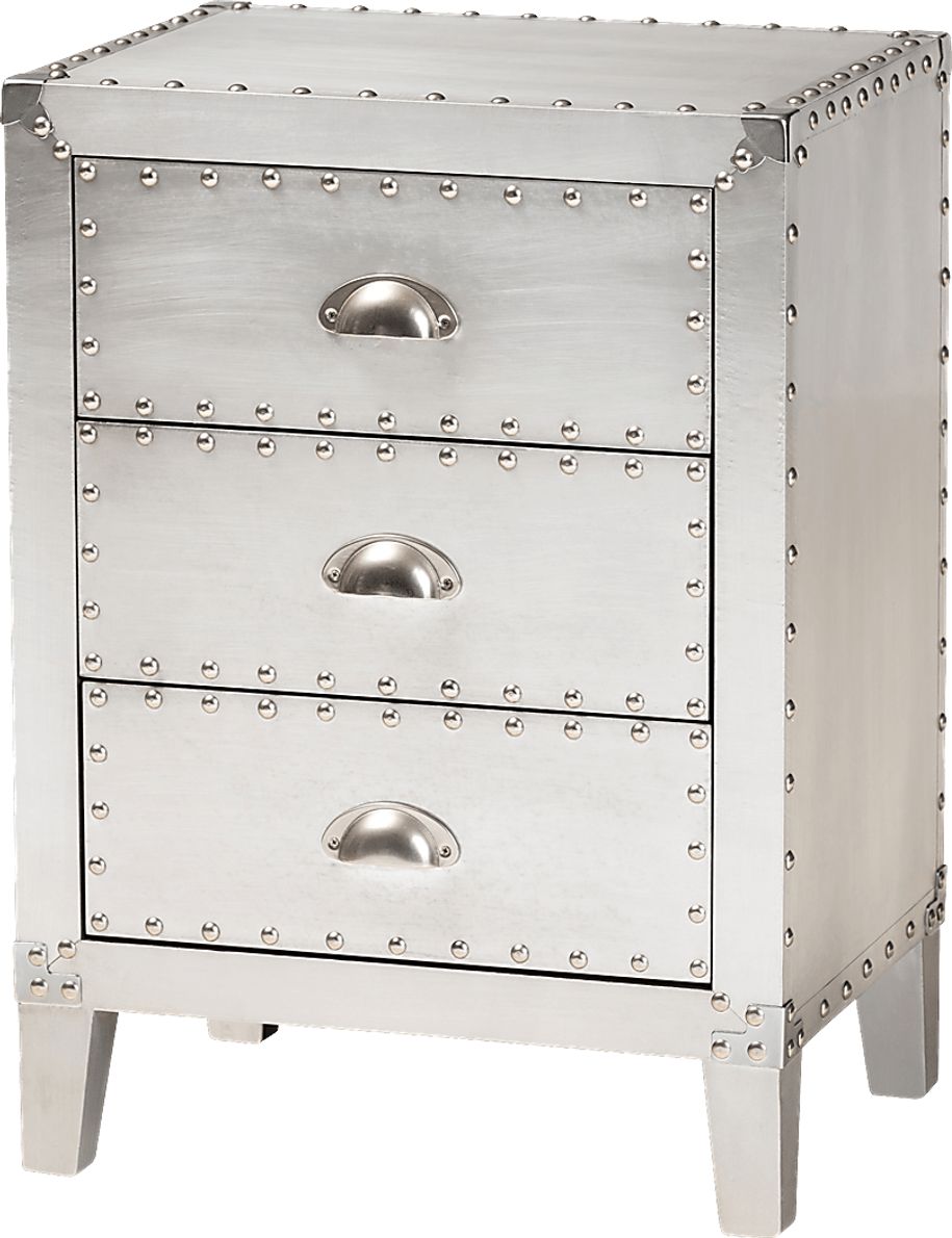 Faison Silver Accent Cabinet - Rooms To Go