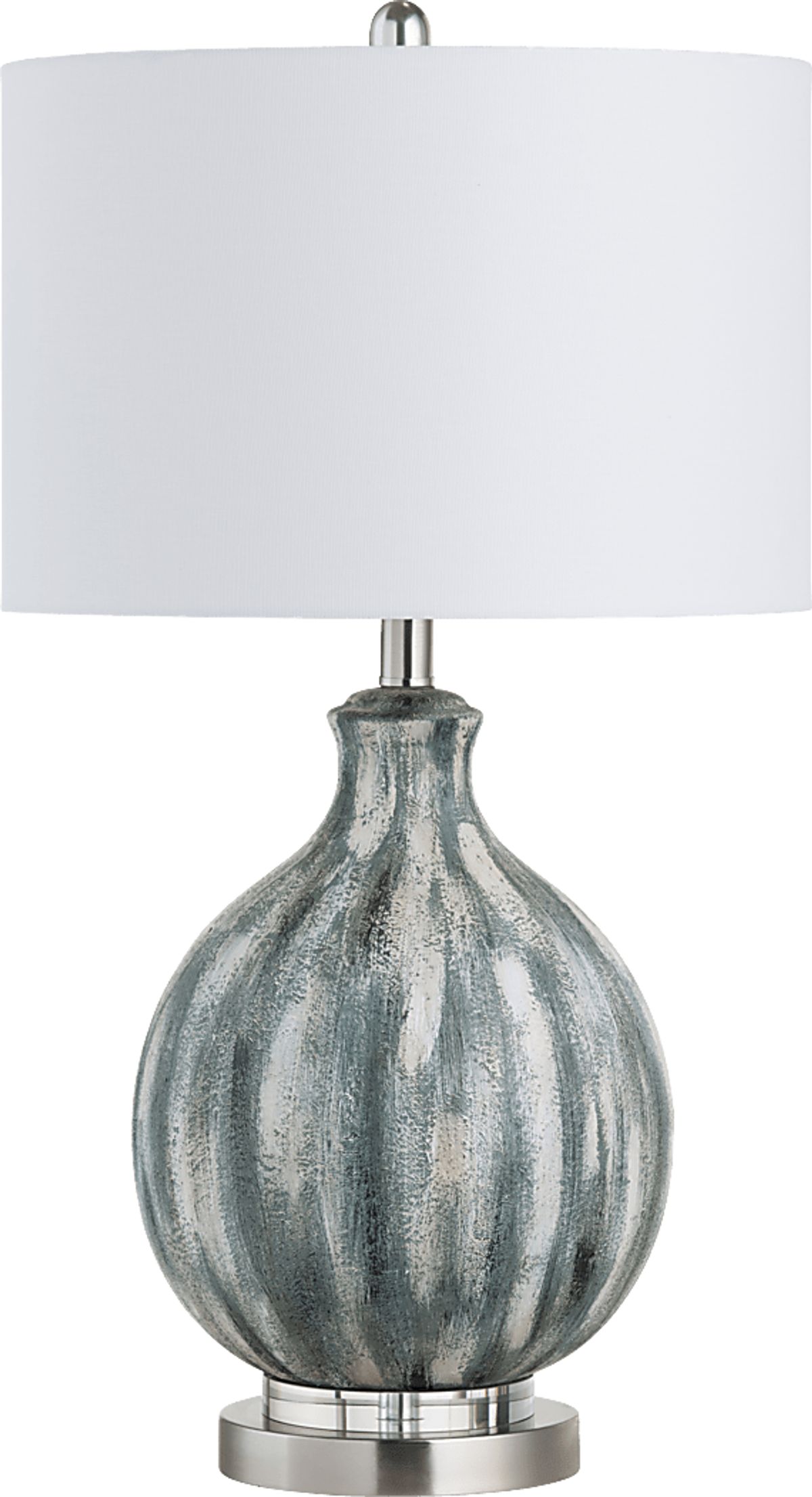 Falkirk Trail Blue Table Lamp | Rooms to Go