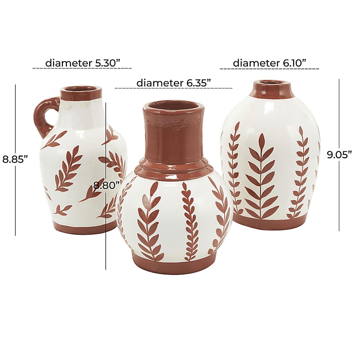 Fanli White Vase | Rooms to Go