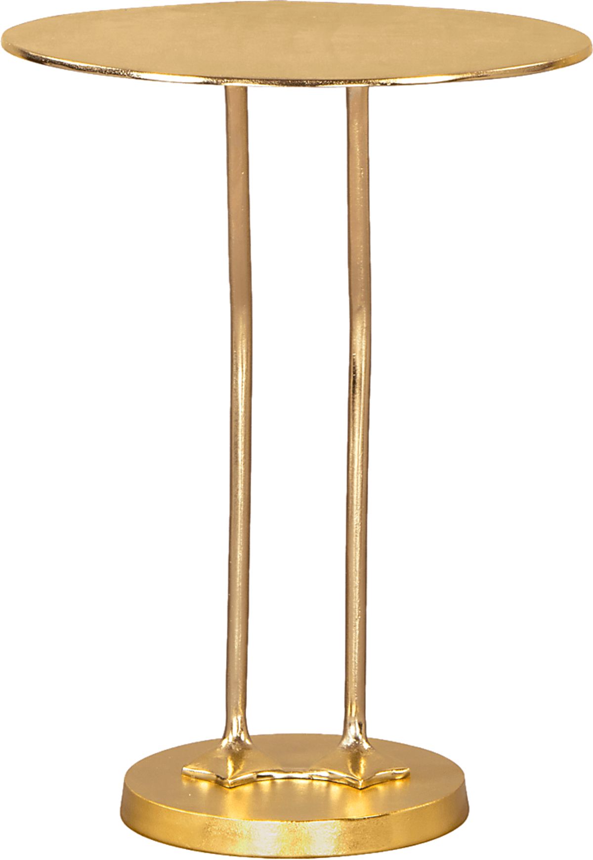 Fantail Gold Colors,Metal End Table | Rooms to Go